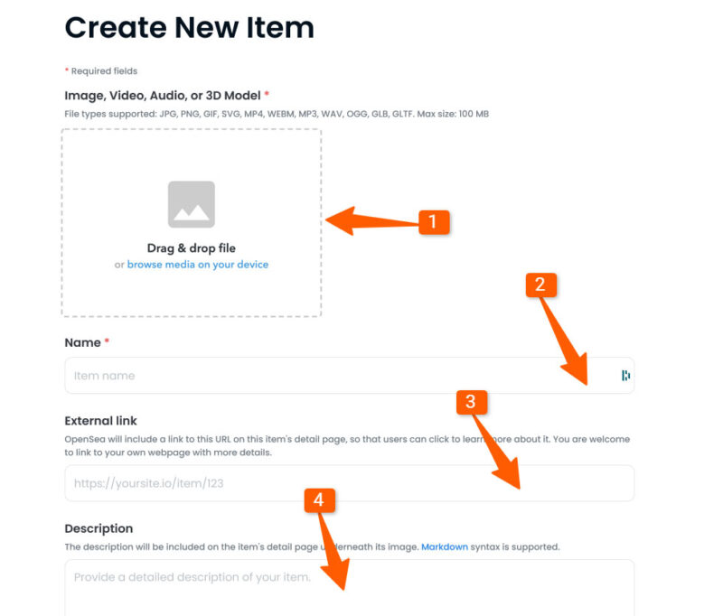 How To Create An NFT On The OpenSea Platform? - Minerium